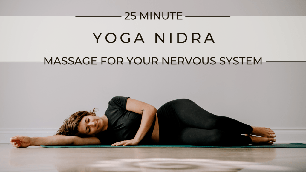 Yoga Nidra Massage For Your Nervous System - Ally Boothroyd